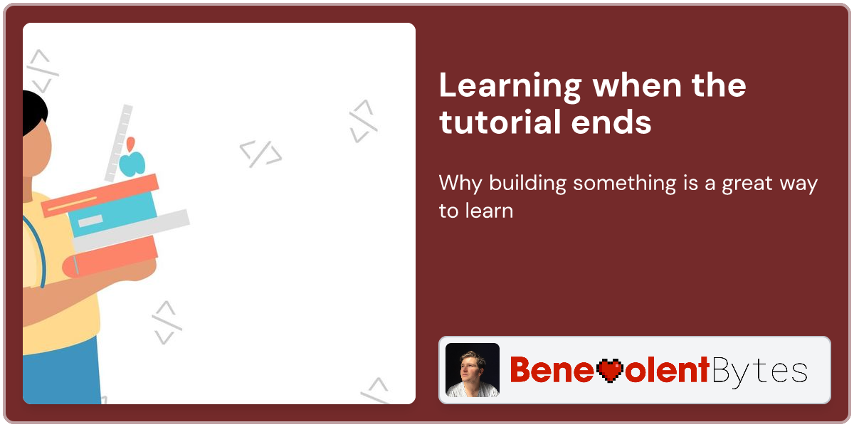 Learning when the tutorial ends